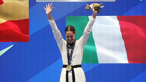 Теквондисткиња Александра Перишић златна на Европским играма | Остали ...