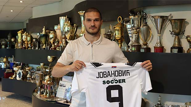 РТС :: Фудбал :: Нападач Ђорђе Јовановић вратио се у Партизан