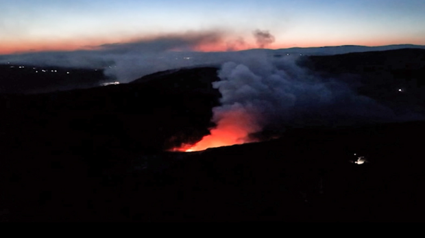 Lokalizovan požar na deponiji Golo brdo kod Novog Pazara, u toku dana ...