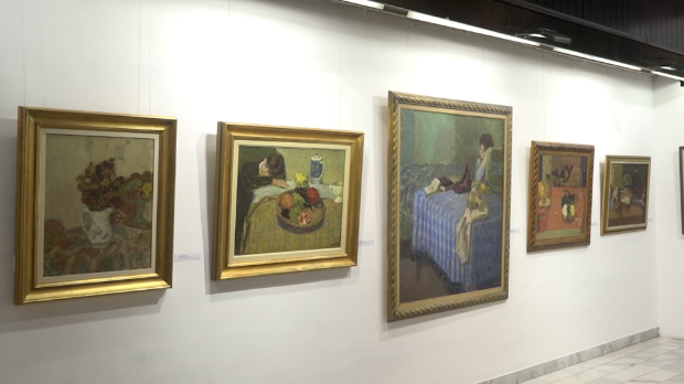 Slike Čedomira Krstića u Pirotu u galeriji njegovog imena - Naslovi.net