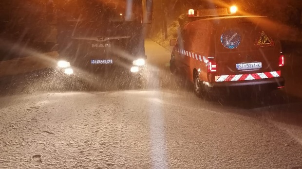 RTS :: Priroda :: Sneg nad Dalmacijom, istorijski snežni pokrivač u Splitu