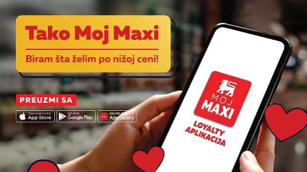 Od danas uz "Moj Maksi" aplikaciju do povoljnije i jednostavnije ...