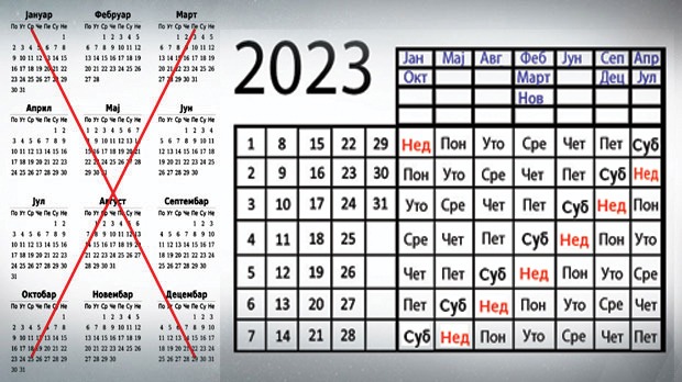 Ako koristite kalendar na jednoj stranici uvek ćete znati kog dana u ...